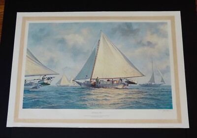 John Barber - The Vanishing Fleet - Collectible Nautical Print ...