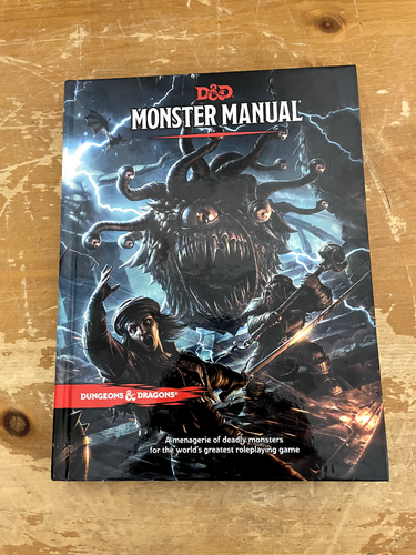 Dungeons & Dragons Monster Manual First Printing 2014 9780786965618 | eBay