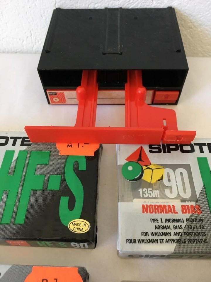 6 x audio tapes cassette (3 SIPOTE HF-S, 2 C-90 SWING, 1 Scotch) + BASF ...