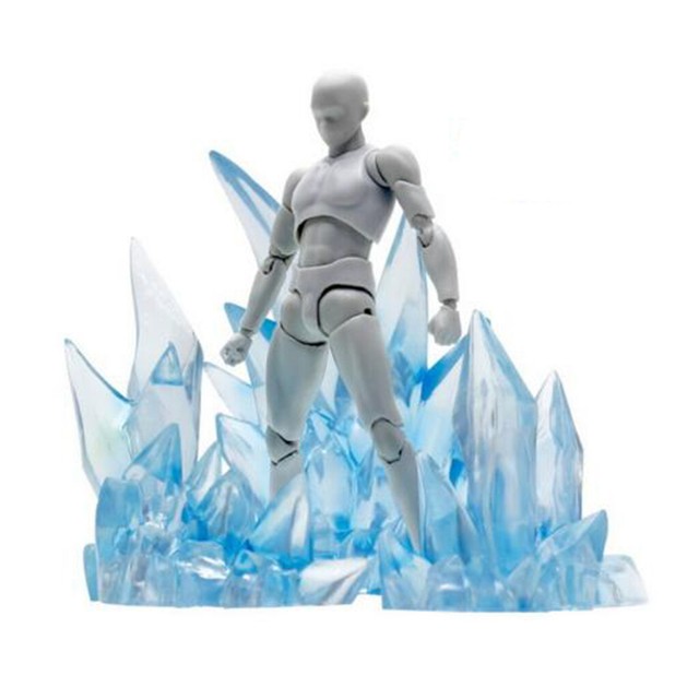 Ice Effect Action Figure Holder Stand for Z S.H.Figuarts Tamashii Parts ...