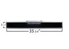 36" Plenum Box for [36" Linear Slot Diffuser - (2 Slot) Double Slot ...