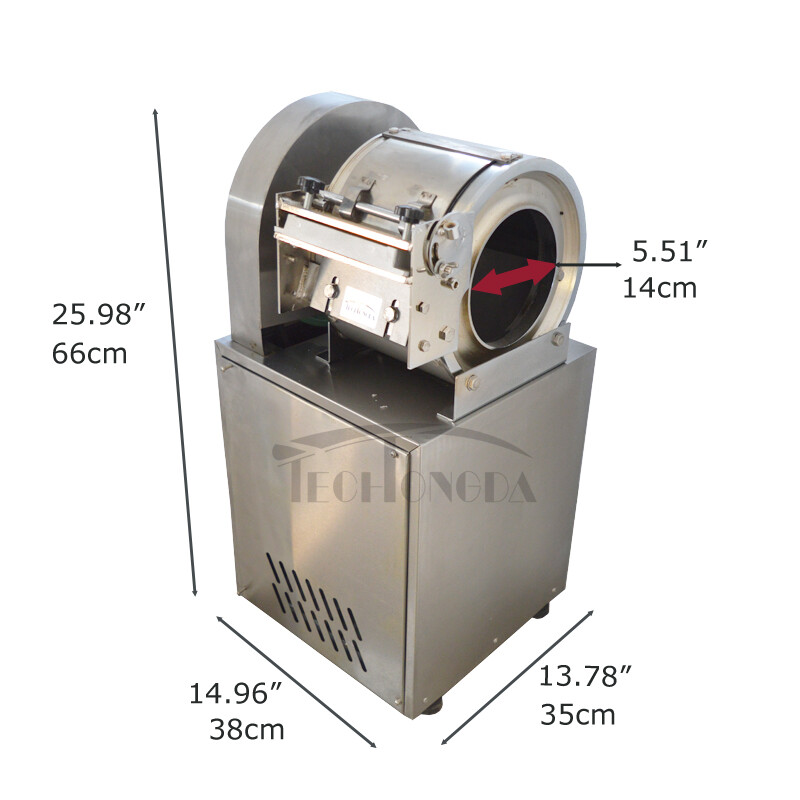 Commercial Electric Vegetable Cutter Slicer Machine for Restaurant ...
