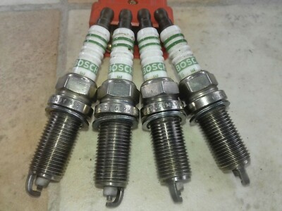 Set Of 4 Bosch FR8SEO Spark Plugs Rare Type Fit Peugeot Renault Citroen ...
