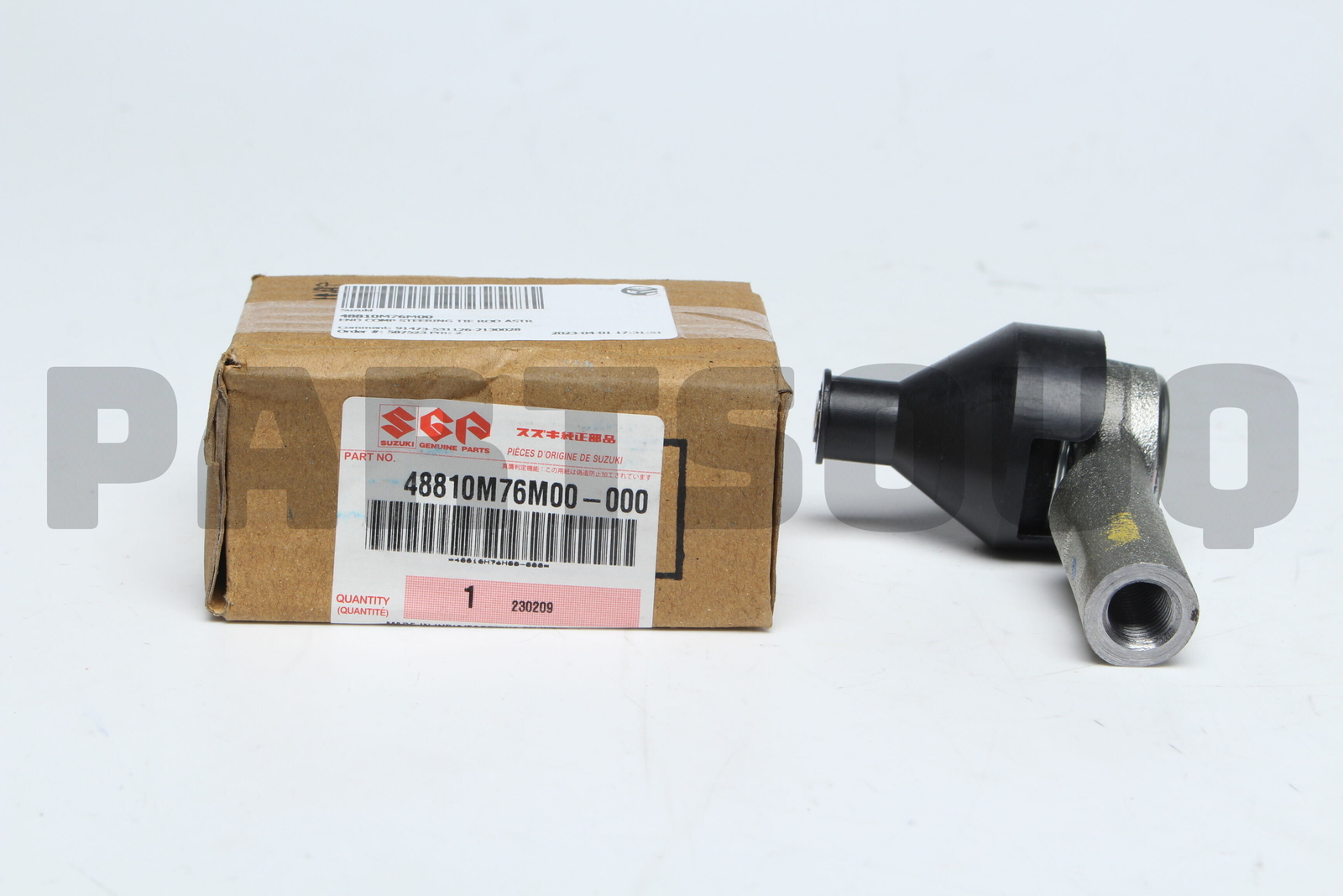 48810M76M00 Genuine Suzuki END COMP STEERING TIE ROD ASTR 48810-M76M0-0 ...