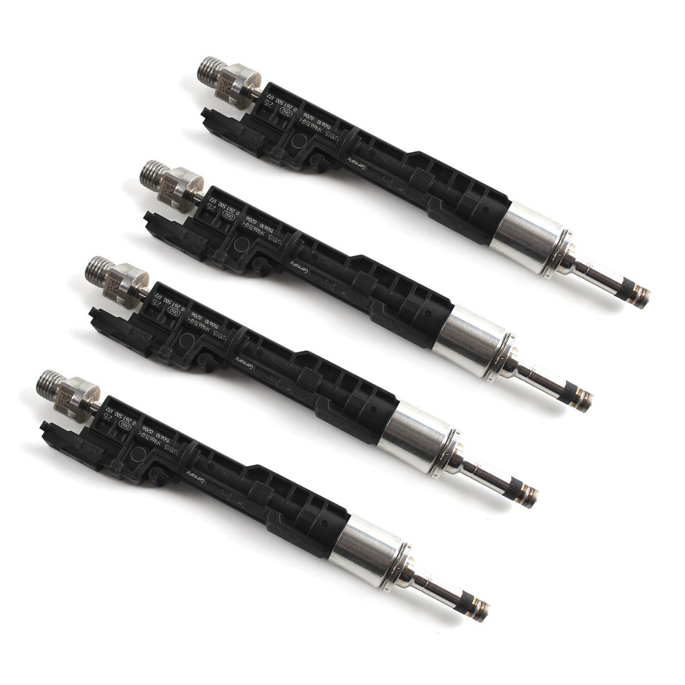 4PCS Fuel Injectors 13647639994 0261500172 for BMW X1 X3 X5 X6 Z4 228i ...