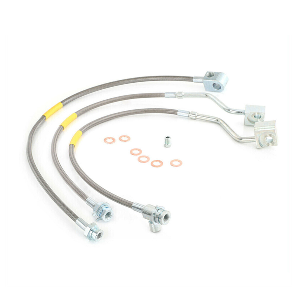 1Set 4-6" Extended Brake Lines For Ford F-150 Ranger Bronco 1980-1996 ...