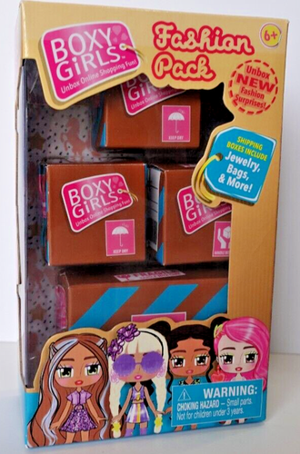 Boxy Girls Fashion Pack include 4 Surprise Shipping Boxes used Youtube ...