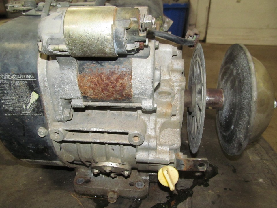 88-90 JOHN DEERE AMT 622 GATOR COMPLETE ENGINE MOTOR WITH STARTER +CARB ...
