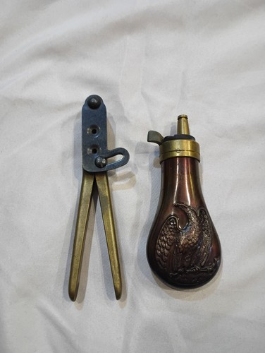 Vintage Lot Bullet Mold .31 Powder Flask Eagle FIE Miami Reloading ...