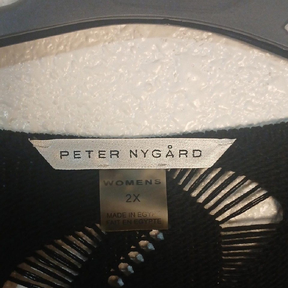 Peter Nygard Women's Black Knit Blouse | eBay