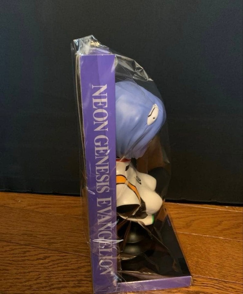 Figurine Neon Genesis Evangelion Rei Ayanami Bust Soft Vinyl Yukio ...