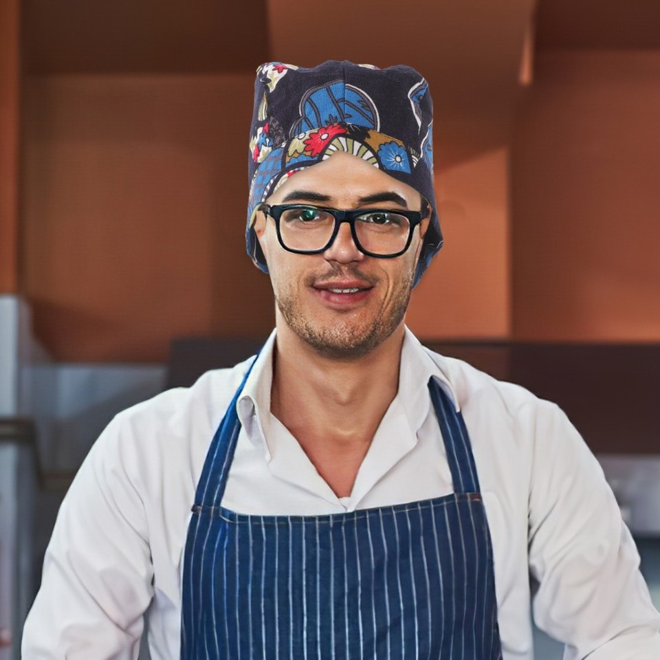 Chef Hat Breathable Chef Hat Fabric Chef Hat Unisex Service Hat ...