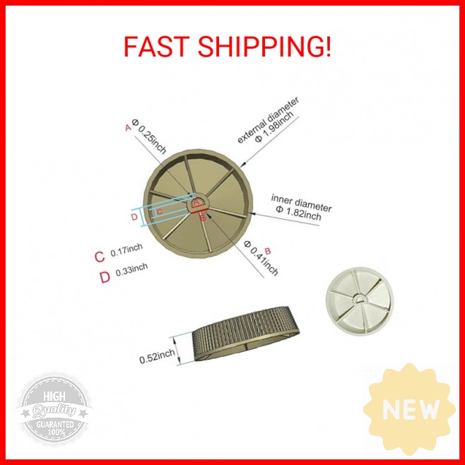 2PCS Baseboard Heater Thermostat Temperature Control Dial Knob ...