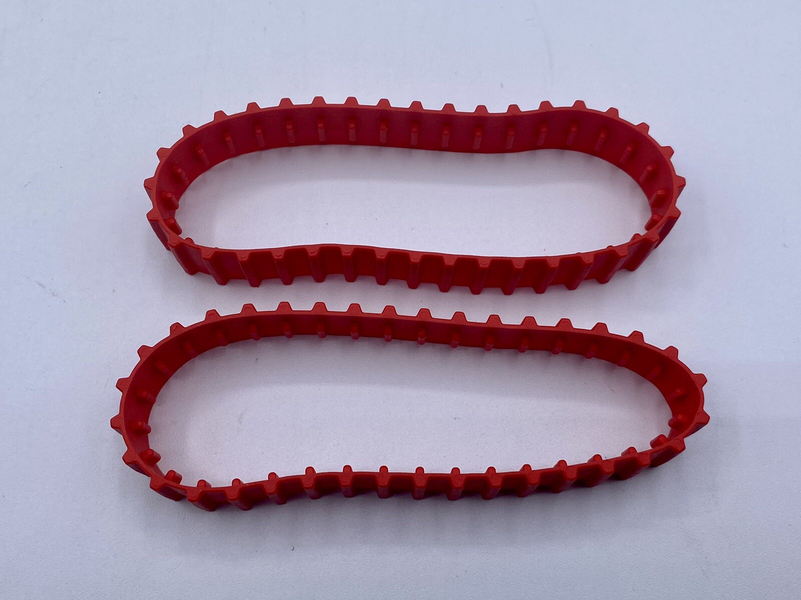 Lego Parts Lot (2) ~ Red Tread with 36 Treads Large, Non-Technic ~ No ...