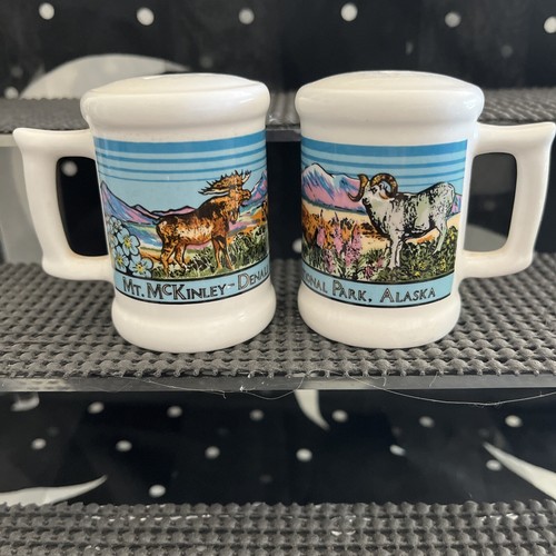 Souvenir Mt. McKinley - Denali National Park - Alaska Salt & Pepper ...