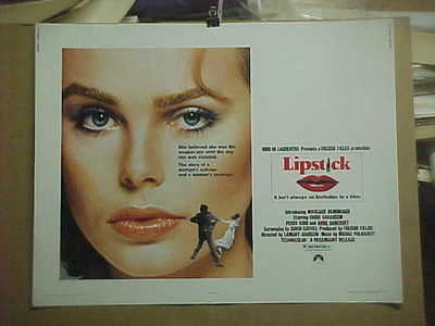 LIPSTICK, orig rolled 22x28 [Margaux Hemingway] | eBay