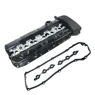 Engine Head Valve Rocker Cover+Gaskets For BMW E46 E36 E39 E53 X5 Z3 ...