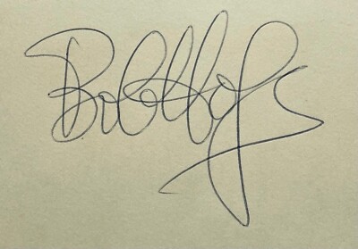 BOB HOPE Autograph SIGNED Album Page Cut Signature JSA CERTIFIED ...