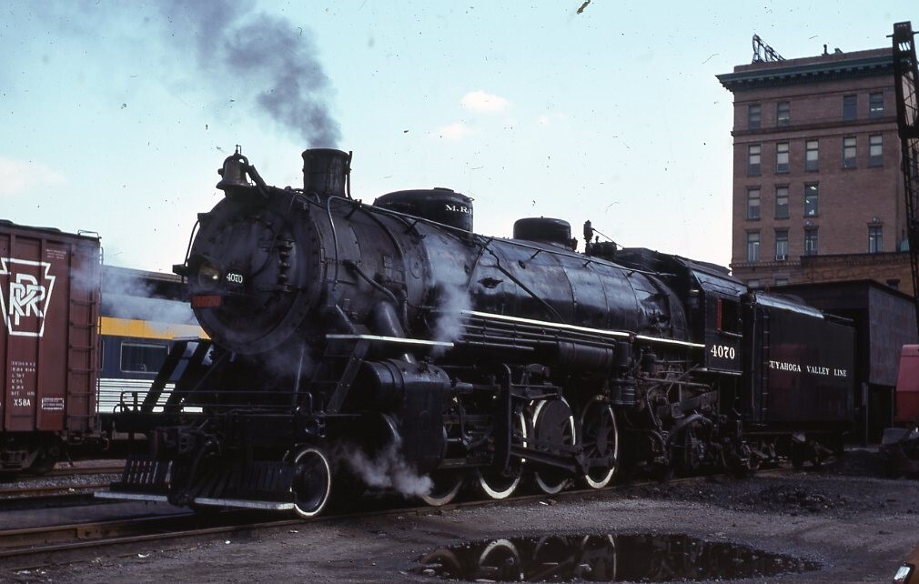 CUYAHOGA VALLEY Railroad Train Steam Locomotive 4070 Original 1975 ...