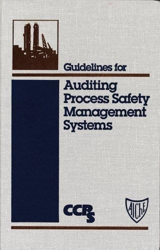 Guidelines for Auditing Process Safety Management Systems by Center for ...