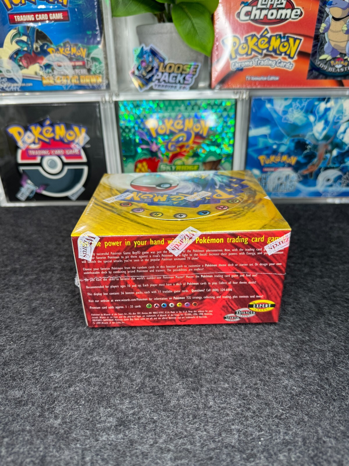 1999 Base Set Booster Box | GREEN WING | FACTORY SEALED WOTC Pokemon ...