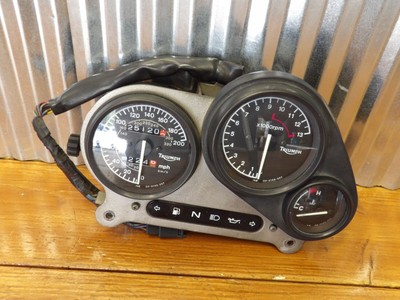 93-98 Triumph Sprint MPH RPM GAUGE 25K MILES SPEEDOMETER CLUSTER ...