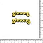 Simons Yellow Fork Motocross Stickers Maico CR KX RM YZ AHRMA Works VMX ...