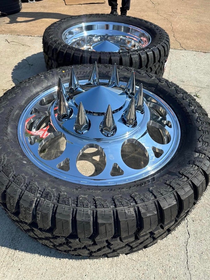 22" Custom Alcoa Desigen Rims Tire Wheels with 35125022 Caps Adapters ...