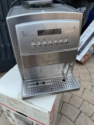 GAGGIA Titanium superautomatic Espresso Machine | eBay