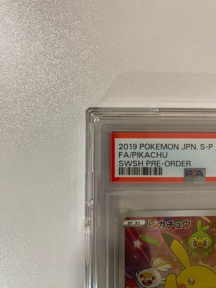 Pikachu Sword & Shield Pre-Order Promo 001/S-P PSA10 Gem Mint | eBay