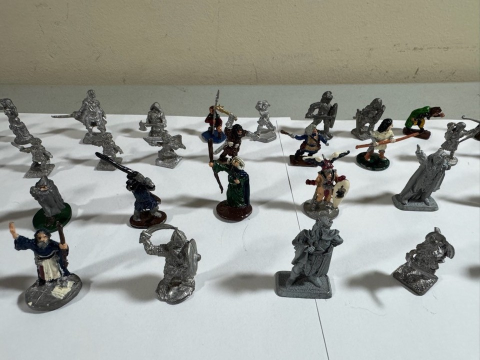 Vintage Lot of (97) Late 70's D & D Metal Figures Ral Partha & More ...