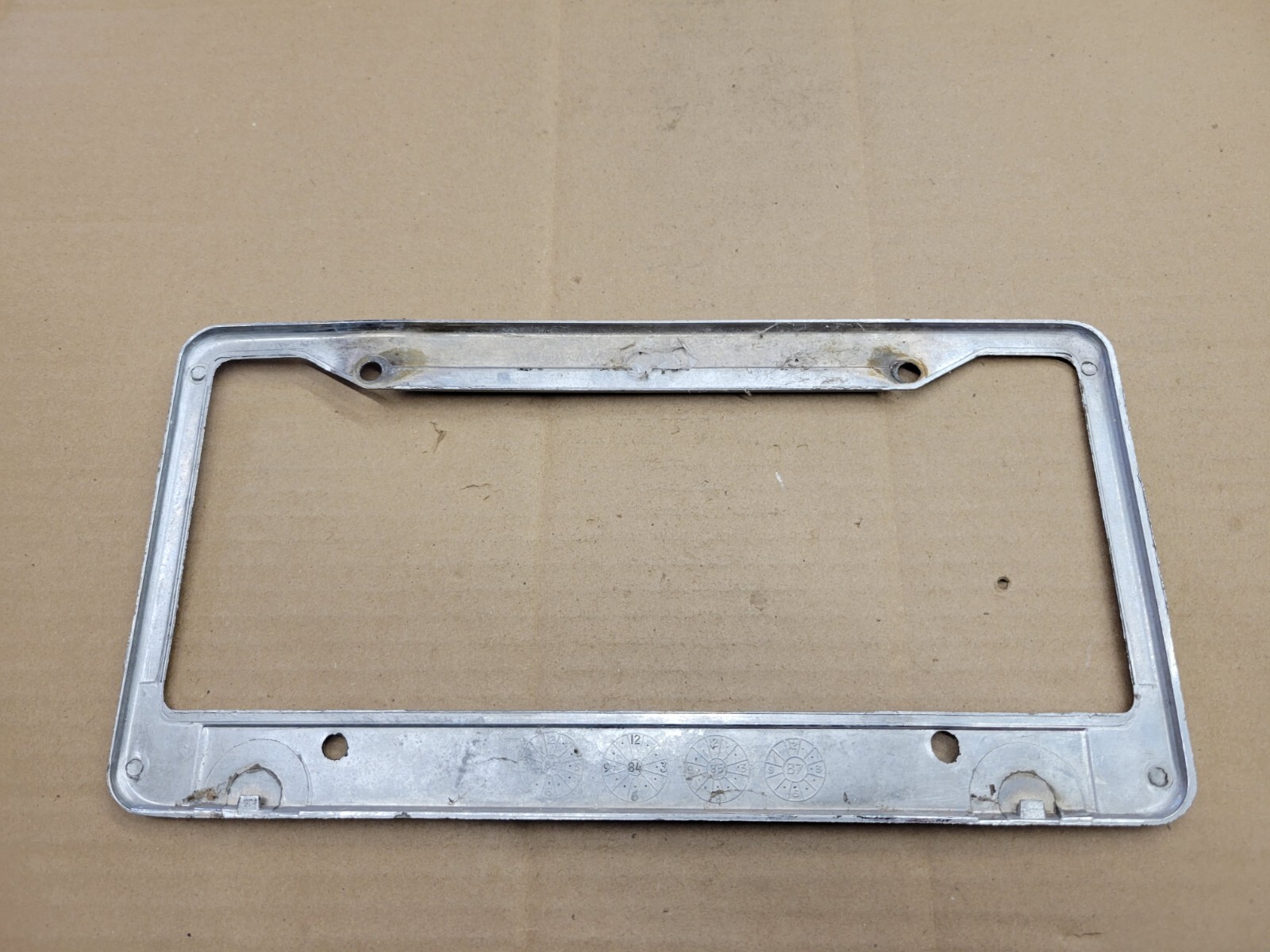 Niello Jaguar Porsche Sacramento California CA Metal Vintage License ...