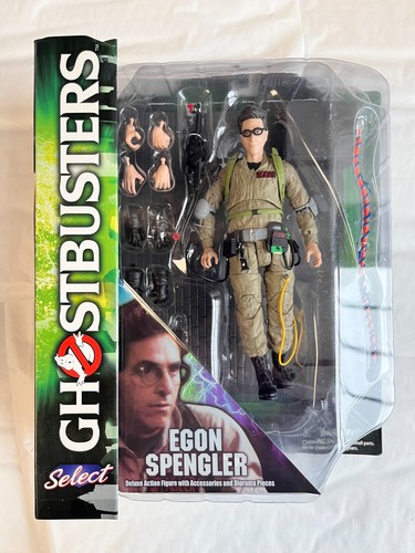 BOXED GHOSTBUSTERS DIAMOND SELECT SERIES EGON SPENGLER ACTION FIGURE ...
