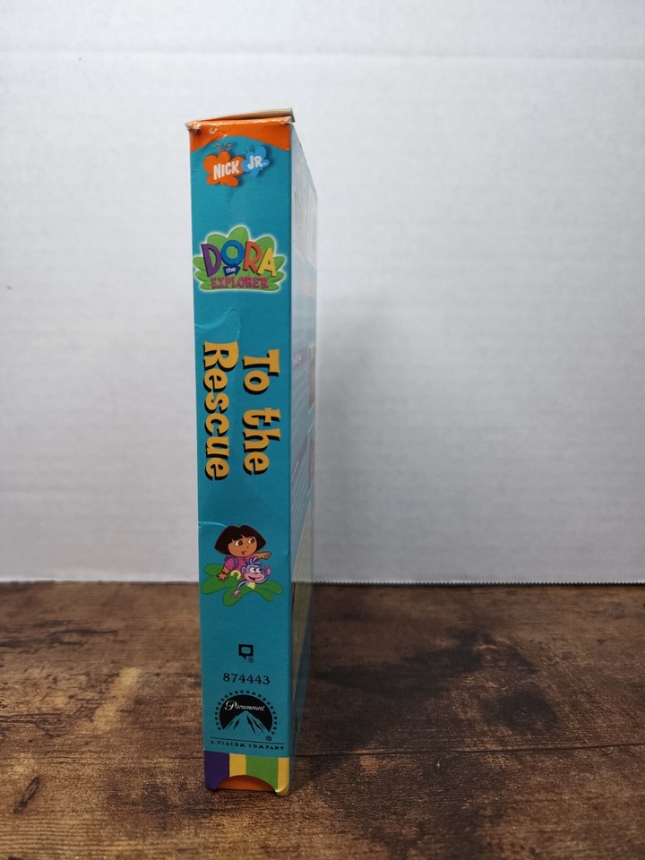 DORA THE EXPLORER TO THE RESCUE: 2001 VIACOM/PARAMOUNT VHS 97368744431 ...