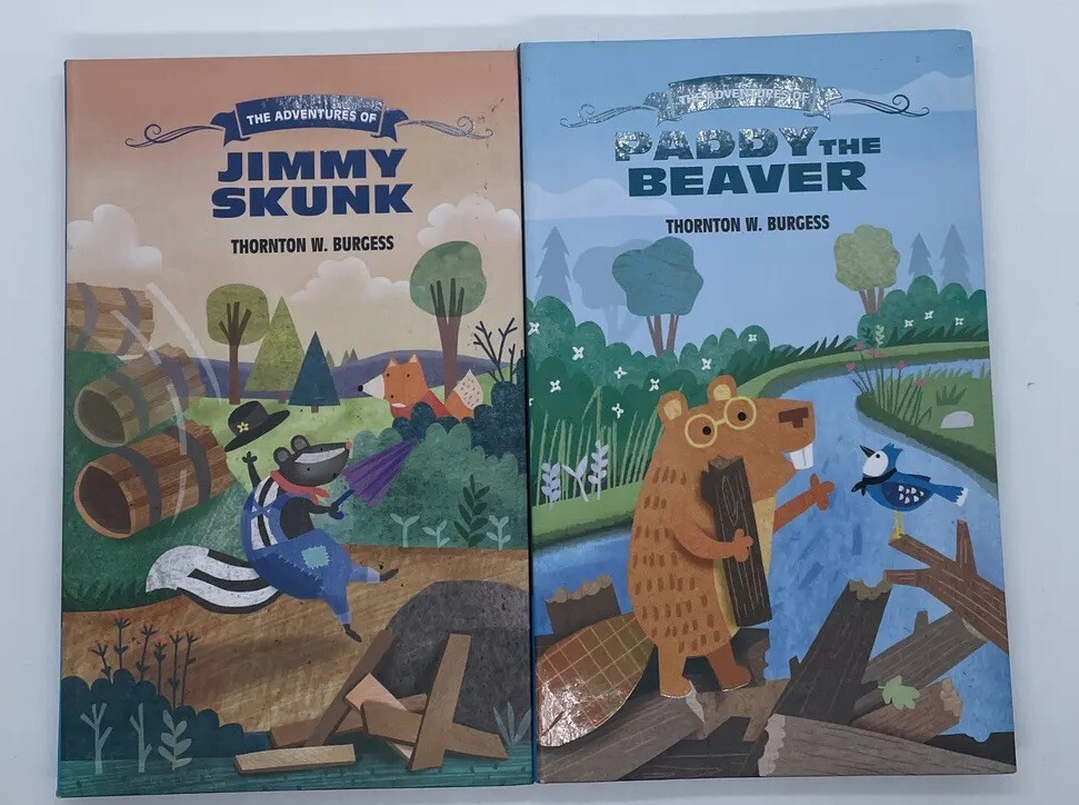 The Adventures of Jimmy Skunk & Paddy The Beaver (The Thornton Burgess ...