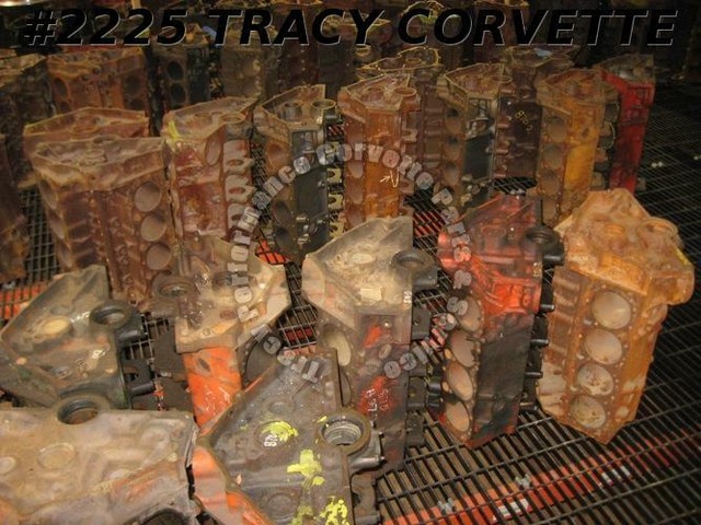 GM 1961 61 CHEVY CORVETTE 283 ENGINE BLOCK 3756519 UNSTAMPED ... 4692 ...