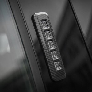 15-21 Ford F150 Molded Carbon Fiber Keyless Entry Keypad Cover Trim ...