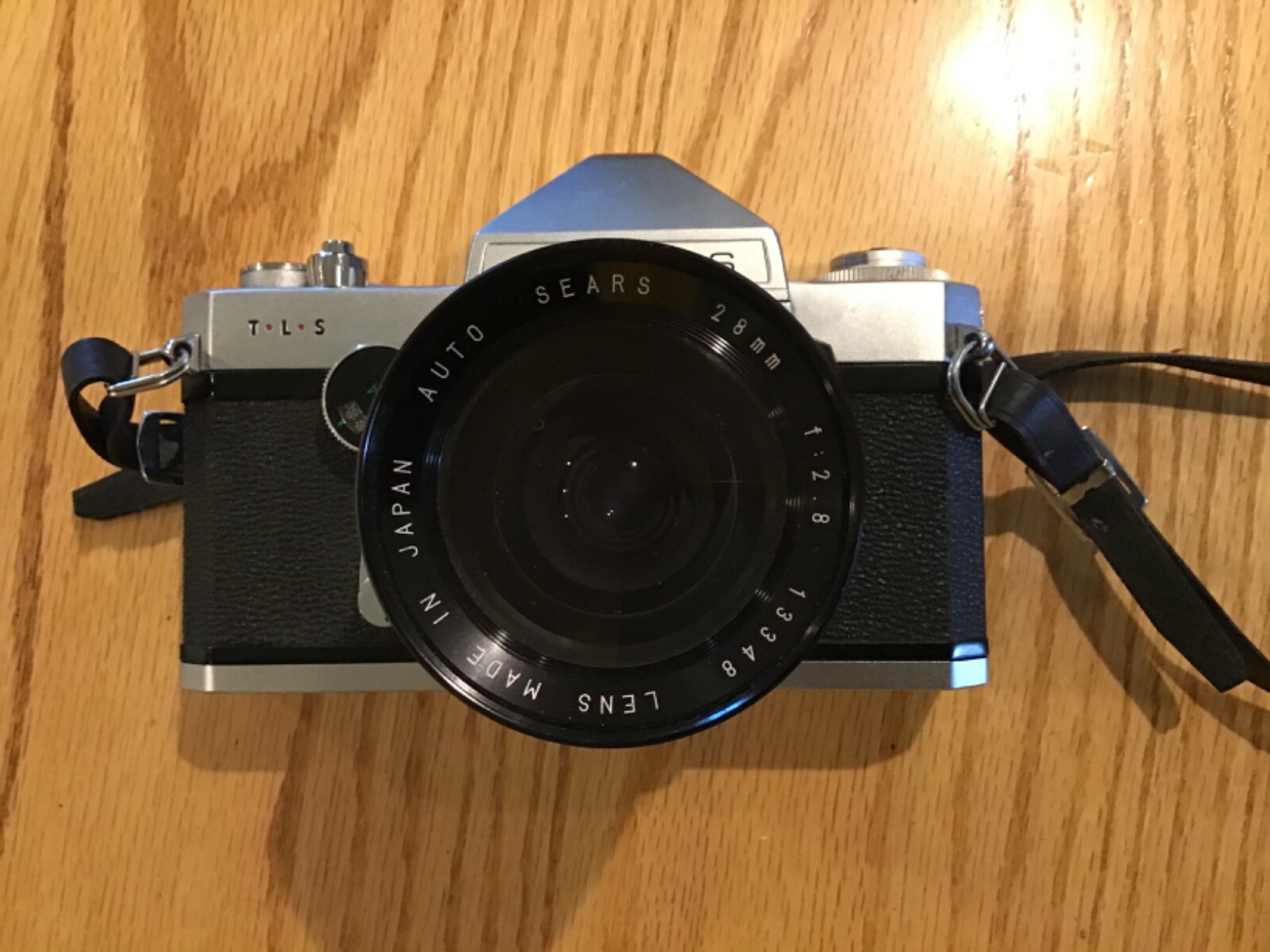Sears TLS 35mm Film Camera w/ Auto Sears 28 f2.8 Lens and Case | eBay