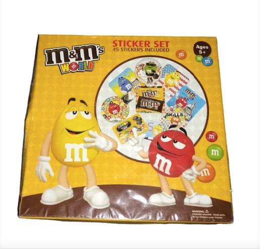 Sealed NIB 2007 M&M Stickers | eBay