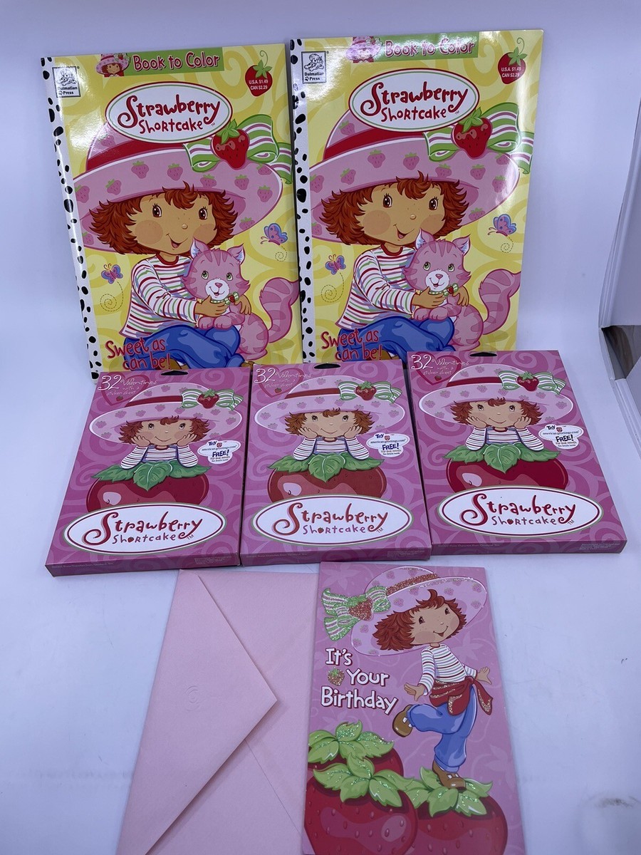 Strawberry Shortcake Printable Labels DIY Strawberry Shortcake