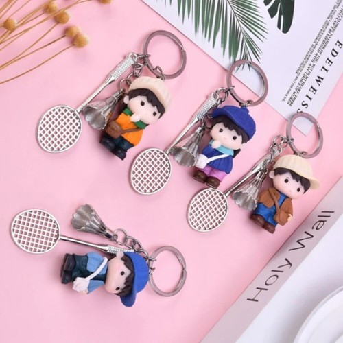 Cute Badminton Keychain Mini Key Ring High Quality Key Chain Women Men ...