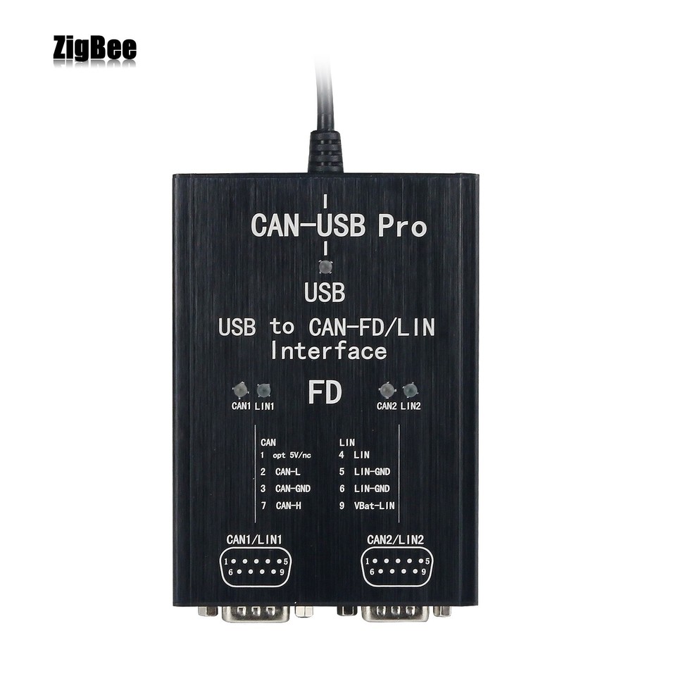 PCAN-USB Pro PCAN FD PRO 12Mbit/s USB to CAN Adapter 2CH CAN FD for ...