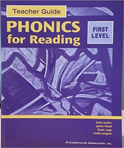 Phonics for Reading: First Level, Teacher Guide/CA191 | eBay