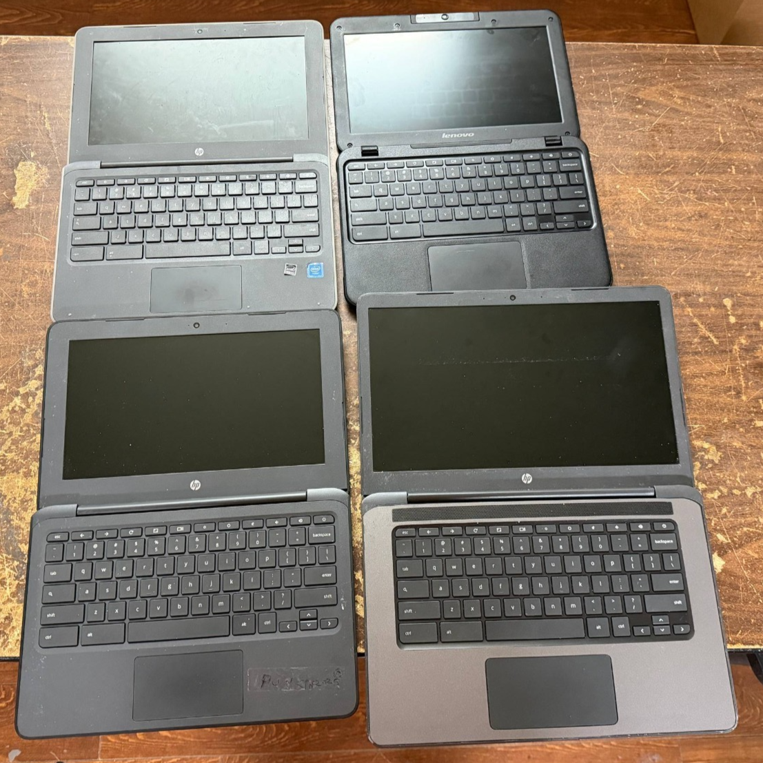 LOT of 4 CHROMEBOOK x HP & LENOVO CHROMEBOOK - PARTS / REPAIR 004 | eBay