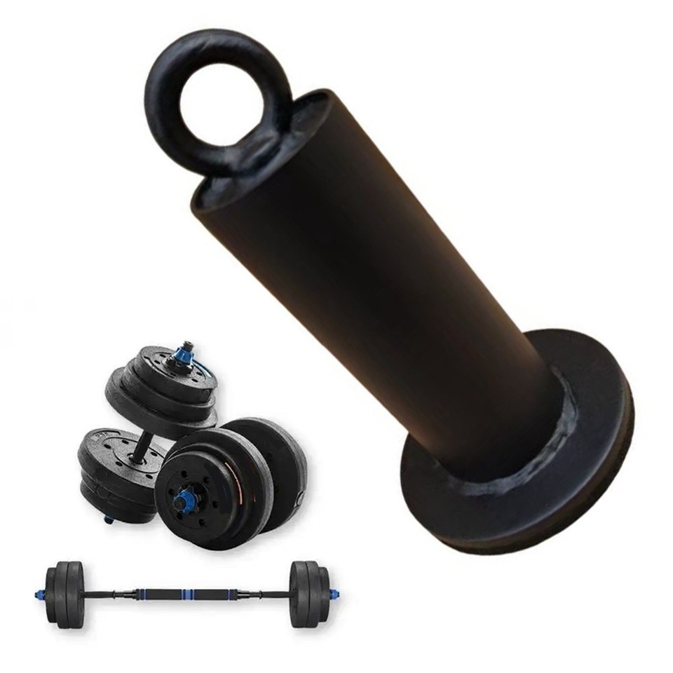 Barbell Plate Rack with Metal Holder for 48mm Diameter Plates Fitness ...