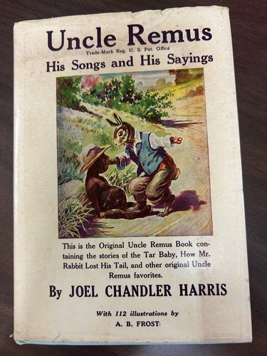 Uncle Remus; His Songs and His Sayings by Joel Chandler Harris; 1980 | eBay