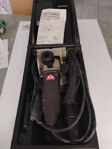 Craftsman Professional 120V Plate & Buscuit Joiner 900.277300 6.5 Amps ...