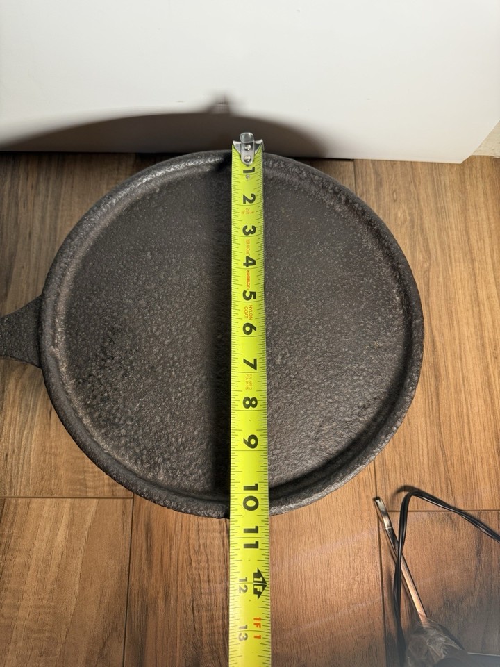 Antique Cast Iron Skillet Spider Primitive Hearth Cooking Vtg 1700s ...