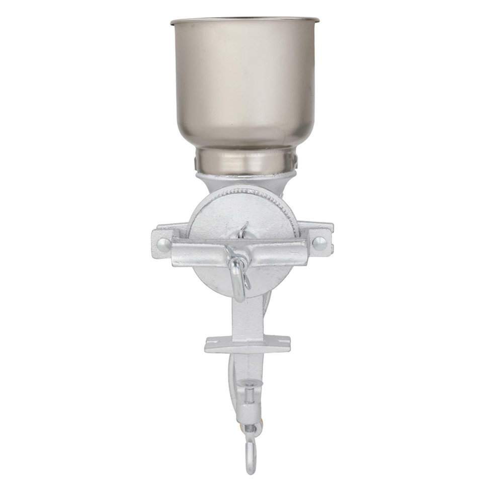 Hand Crank Grain Mill Table Clamp Manual Corn Grain Grinder for Wheat ...