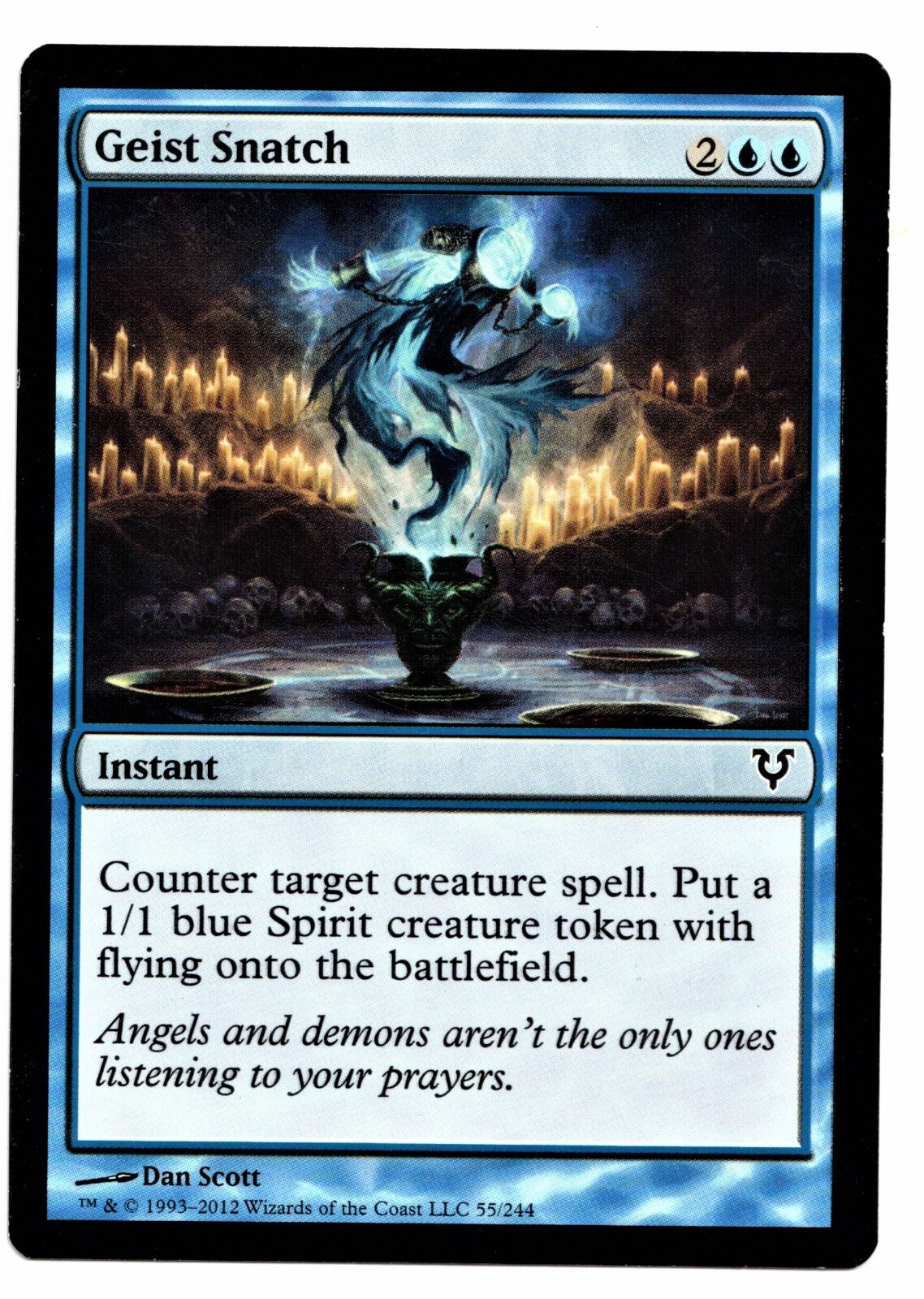 Magic the Gathering MTG Card: Geist Snatch Avacyn Restored 55/244! EX ...
